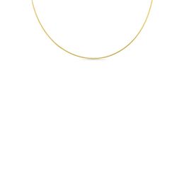 Collierkettchen Firetti "Schmuck Geschenk Gold 333 Halsschmuck Halskette Goldkette Tondakette" Halsketten Gr. 42, Gelbgold 585, Breite: 1 mm, gelb (gelbgoldfarben) Damen Colliers