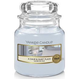 yankee candle - Classic Duftkerze, Kerzenwachs, Blau