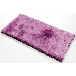 Hochflor-Teppich KIYOU SHAGGY "KiYou Shaggy" Teppiche Gr. B/L: 110 cm x 170 cm, 40 mm, 1 St., lila (violett) Esszimmerteppiche