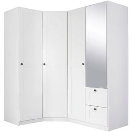 Schrank-Set Rauch "Skagen" Kastenmöbel-Sets Gr. B/H/T: 130 cm x 197 cm x 175 cm, weiß Schranksysteme und Schrankserien