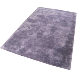 Hochflor-Teppich Esprit "Relaxx" Teppiche Gr. B/L: 130 cm x 190 cm, 25 mm, 1 St., lila (violett) Esszimmerteppiche
