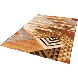 Teppich Gino Falcone "Outdoor-Africa 35" Teppiche Gr. B/L: 120 cm x 180 cm, 5 mm, 1 St., braun Esszimmerteppiche