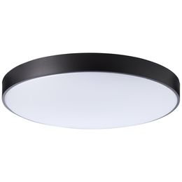 LED Deckenleuchte Brilliant "Slimline" Lampen Gr. Ø 78 cm Höhe: 8 cm, schwarz-weiß (weiß, schwarz) LED Deckenlampe Deckenleuchte Deckenlampen