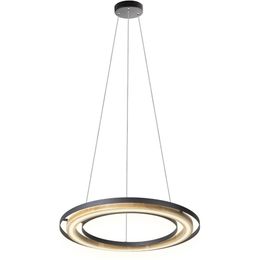 LED Pendelleuchte Home Affaire "Percht" Lampen Gr. Ø 16,00 cm Höhe: 15 cm, schwarz LED Hängeleuchten und Pendelleuchten