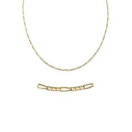 Collierkettchen Firetti "Schmuck Geschenk Gold 333 Halsschmuck Halskette Goldkette Figarokette" Halsketten Gr. 60, Gelbgold 333, Breite: 1,8 mm, gelb (gelbgoldfarben) Damen Colliers