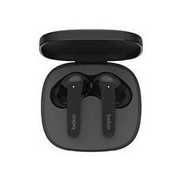 Belkin SoundForm Flow - True Wireless-Kopfhörer mit Mikrofon - im Ohr - Bluetooth - aktive Rauschunterdrückung - Schwarz