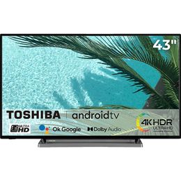 Toshiba 43UA3D63DG DLED TV (Flat, 43 Zoll / 108 cm, UHD 4K, SMART TV, Android TV)