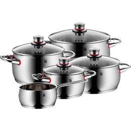 WMF 0774556380 Quality One 5-tlg. Topf-Set Cromargan® Edelstahl rostfrei 18/10