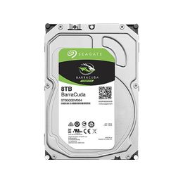 Seagate BarraCuda Festplatte Bulk, 8 TB HDD SATA 6 Gbps, 3,5 Zoll, intern