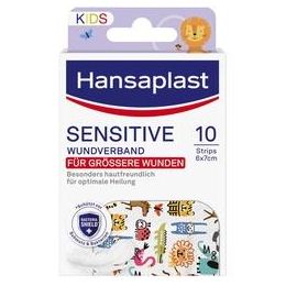 Beiersdorf Hansaplast Kids Pflasterstrips sensitive 6x7 cm 10 St