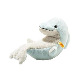 Steiff - Kuscheltier DELFIN DENNY (32cm) in eisblau/grau