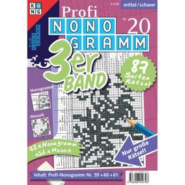 Profi-Nonogramm 3er-Band Nr. 20 - Conceptis Puzzles, Kartoniert (TB)