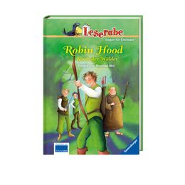 RAVENSBURGER VERLAG Robin Hood, König der Wälder - Leserabe 3. Klasse - Erstlesebuch für Kinder ab 8 Jahren - Manfred Mai, Gebunden