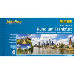 Esterbauer Bikeline Radtourenbuch Rund um Frankfurt, Kartoniert (TB)
