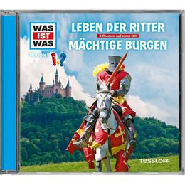 WAS IST WAS Hörspiel: Leben der Ritter / Mächtige Burgen,Audio-CD - Manfred Baur (Hörbuch)