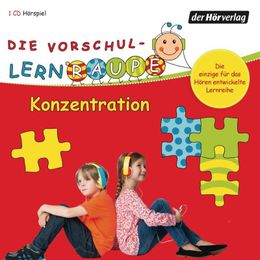 Die Vorschul-Lernraupe: Konzentration,1 Audio-CD - Swantje Zorn (Hörbuch)