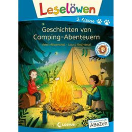 Loewe Verlag Leselöwen 2. Klasse - Geschichten von Camping-Abenteuern - Anni Möwenthal, Gebunden