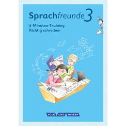 Sprachfreunde - Sprechen - Schreiben - Spielen - Ausgabe Nord/Süd - Neubearbeitung 2015 - 3. Schuljahr - Katrin Junghänel, Kartoniert (TB)
