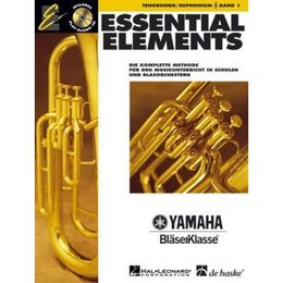 Hal Leonard Essential Elements, für Tenorhorn/Euphonium in B (TC), m. Audio-CD.Bd.1 - Paul Lavender, Geheftet