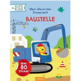 Ars Edition Mein allererstes Stickerheft - Baustelle, Kartoniert (TB)