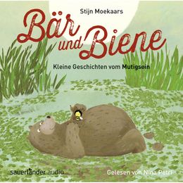 Bär und Biene - Kleine Geschichten vom Mutigsein,1 Audio-CD - Stijn Moekaars (Hörbuch)
