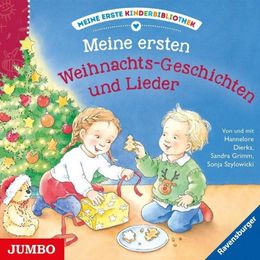 Meine erste Kinderbibliothek. Meine ersten Weihnachts-Geschichten und Lieder,1 Audio-CD - (Hörbuch)