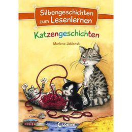 Loewe Verlag Silbengeschichten zum Lesenlernen - Katzengeschichten - Marlene Jablonski, Gebunden