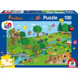 Schmidt Spiele Die Maus, Im Spielpark (Kinderpuzzle)