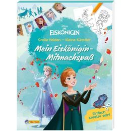 Nelson Disney Die Eiskönigin: Große Helden - Kleine Künstler: Mein Eiskönigin-Mitmachspaß, Kartoniert (TB)