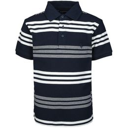 Mayoral - Poloshirt MARINE STRIPES in blau, Gr.128