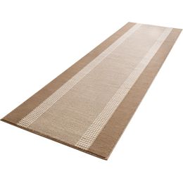 Läufer Hanse Home "Band" Teppiche Gr. B/L: 80 cm x 500 cm, 9 mm, 1 St., beige Kurzflor-Läufer