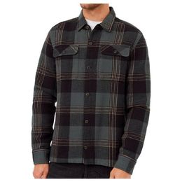 tentree - Heavy Weight Flannel Jacket - Hemd Gr S schwarz