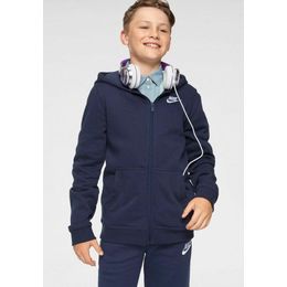 Nike Sportswear Kapuzensweatjacke NSW HOODIE FZ CLUB - für Kinder, blau