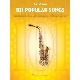 Bosworth 101 Popular Songs -For Alto Saxophone-, Kartoniert (TB)