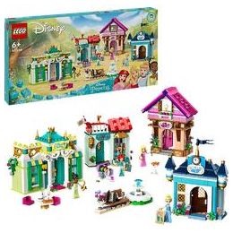 Mendler LEGO Disney Princess 43246 Prinzessinnen Abenteuermarkt Bausatz, Mehrfarbig