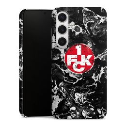 DeinDesign Galaxy S24 Handy Premium Case Smartphone Handyh&uuml;lle Schutzh&uuml;lle matt Coat Of Arms 1. Fc Kaiserslautern Muster Premium Case