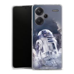DeinDesign Xiaomi Redmi Note 13 Pro Plus Handy Silikon H&uuml;lle Case transparent Handyh&uuml;lle Robot Merchandise Star Wars Silikon Case