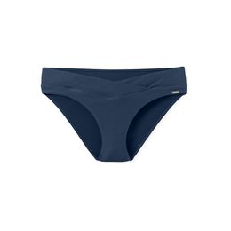Schiesser Bikini-Hose ' Mix & Match Swim ' Damen Größe L blau / dunkelblau