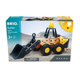 Brio® Spiel, Brio Spielzeug Bausystem Builder Volvo Frontlader 57 Teile 34598