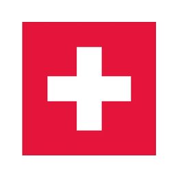 flaggenmeer Flagge Schweiz quadratisch 80 g/m²