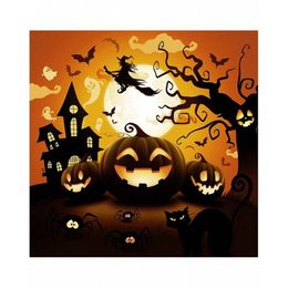 Horror-Shop Papierserviette Happy Halloween Papier Servietten als Tischdeko 12