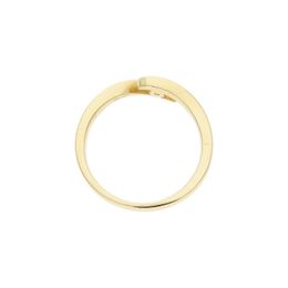 JuwelmaLux Fingerring JuwelmaLux Ring Gelbgold 750er 18 Karat mit Brillant 0