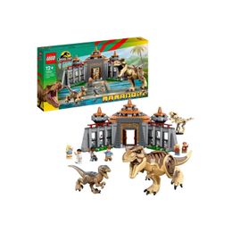 Lego® Konstruktionsspielsteine Lego Jurassic World Angriff des T. rex und des