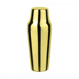 Sambonet Cocktail Shaker Rosenthal Cocktailshaker Calabrese Home Bar PVD Gold