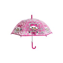 L.O.L. Surprise! Stockregenschirm Kinder Mädchen Automatik Regenschirm Stock-Schirm Kuppelschirm
