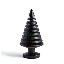 The oak men Dekofigur Dekofigur Baum Tree geriffelt Black (10cm)