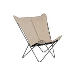 Lafuma Relaxliege Lafuma Butterfly Chair Pop Up XL Sessel Becomfort beige Moka