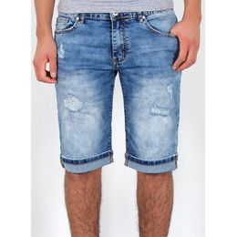 ESRA Jeansshorts A373 Herren Jeans Shorts Hose