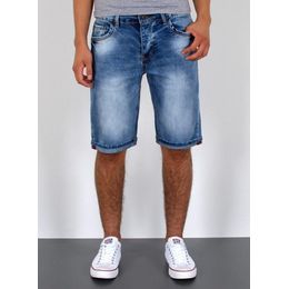 ESRA Jeansshorts A373 Herren Jeans Shorts Hose