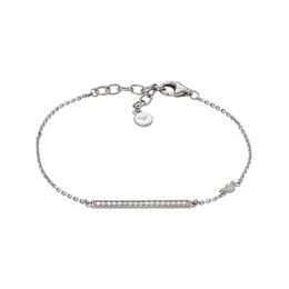 Emporio Armani Armband Damen-Armband 925er Silber Zirkonia, Damenschmuck, silberfarben